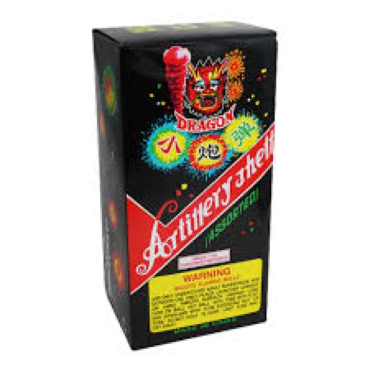 Dragon Artillery Shell ("Nuclear Warhead") - Muret Family Fireworks Farm