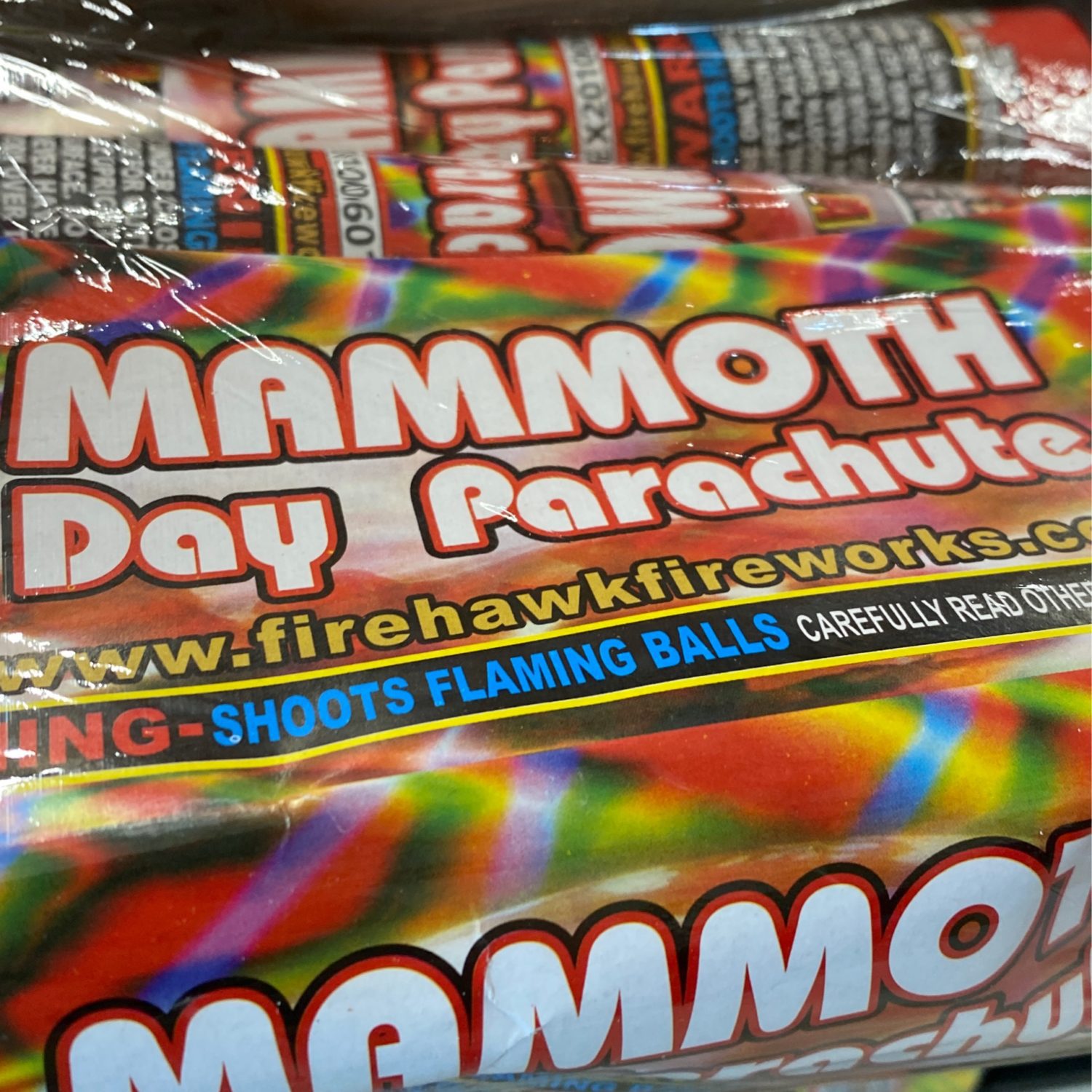 Mammoth Day Parachute - Muret Family Fireworks Farm
