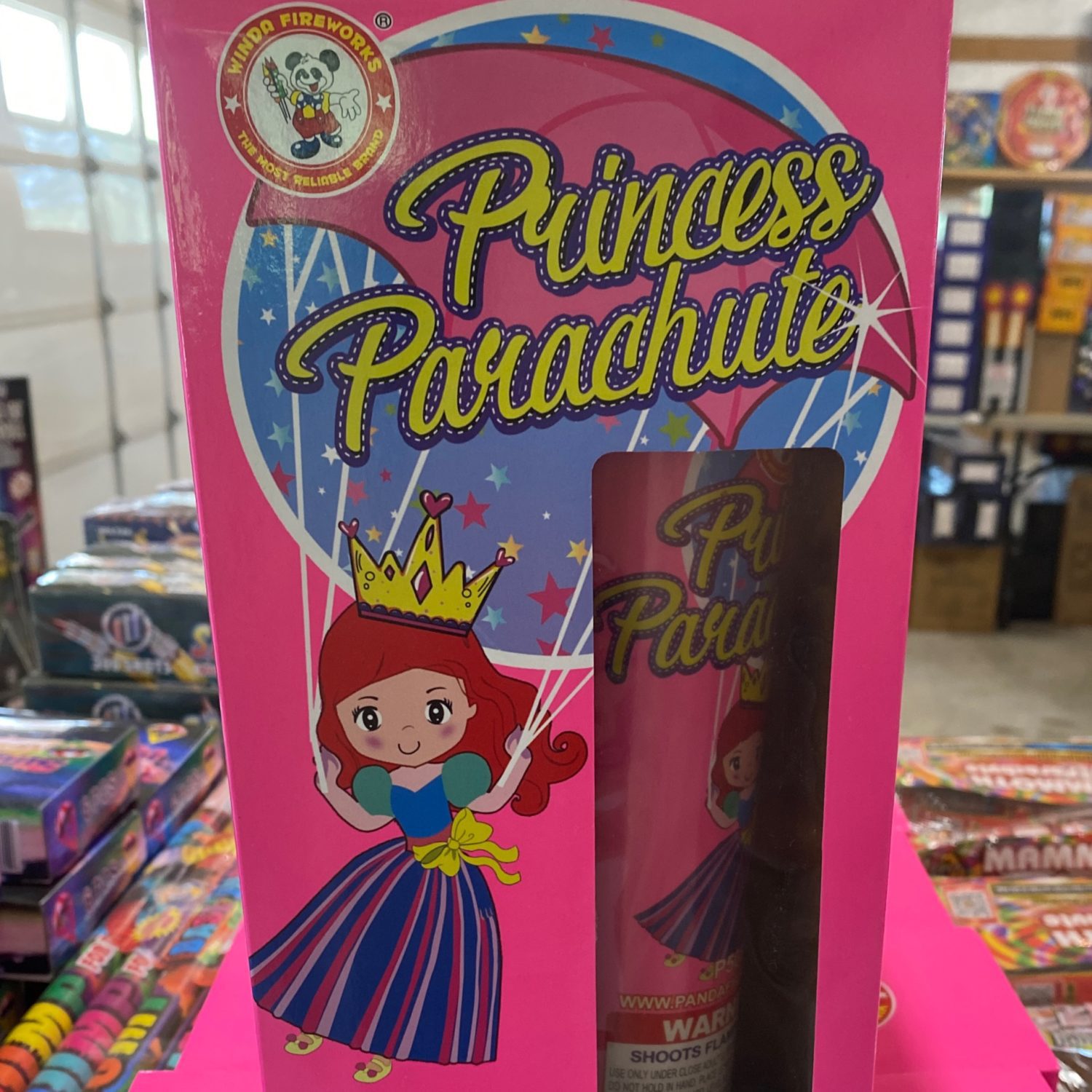 Princess Parachute - Muret Family Fireworks Farm