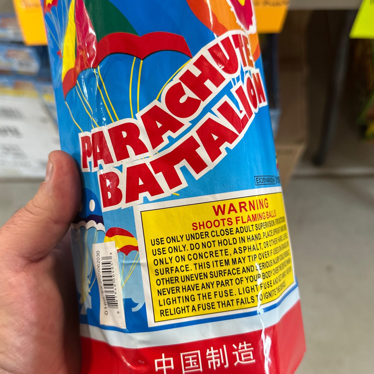 Parachute Battalion - Muret Family Fireworks Farm